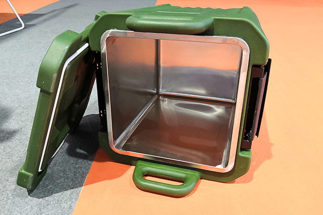 Insulated food transport, Front-loading box, Top-loading box ...